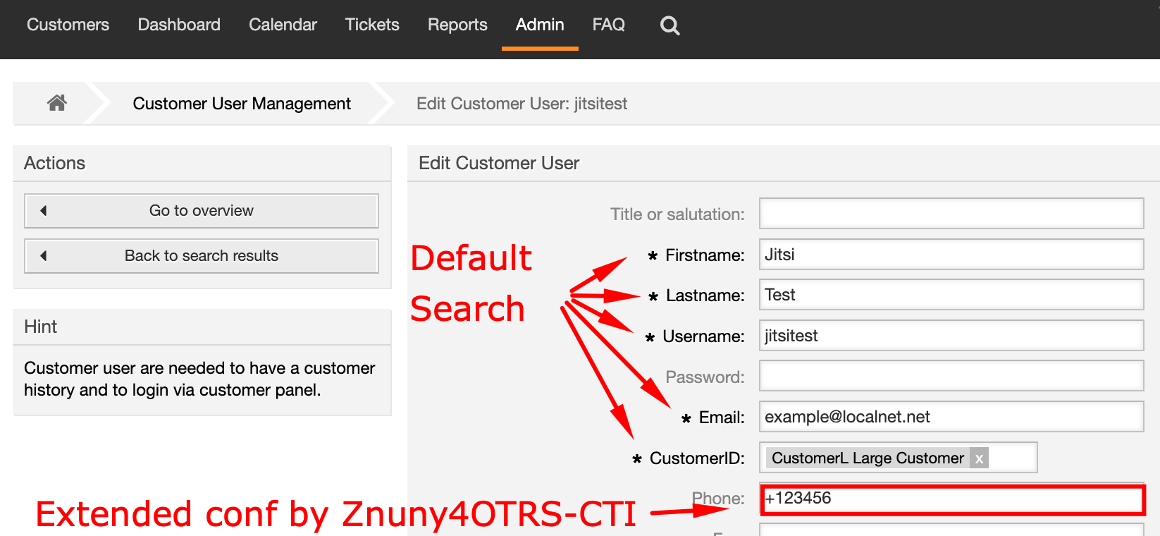 Enable CTI, VoIP, SIP phone on Znuny - IT Governance Portal with Open ...