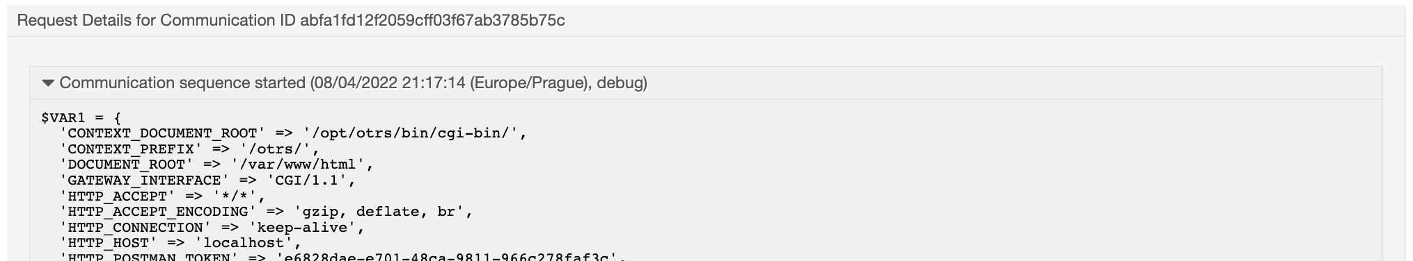 Znuny & OTRS Debugging REST API - IT Governance Portal with Open Source Znuny & OTRS Debugging REST API - IT Governance Portal with Open Source